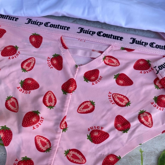 Juicy Couture | Intimates & Sleepwear | Juicy Couture Strawberry Panty ...